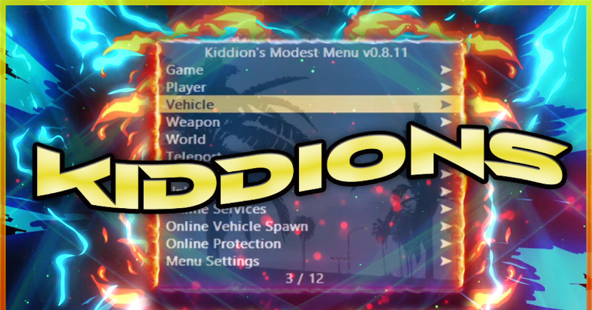Kiddions Mod Menu