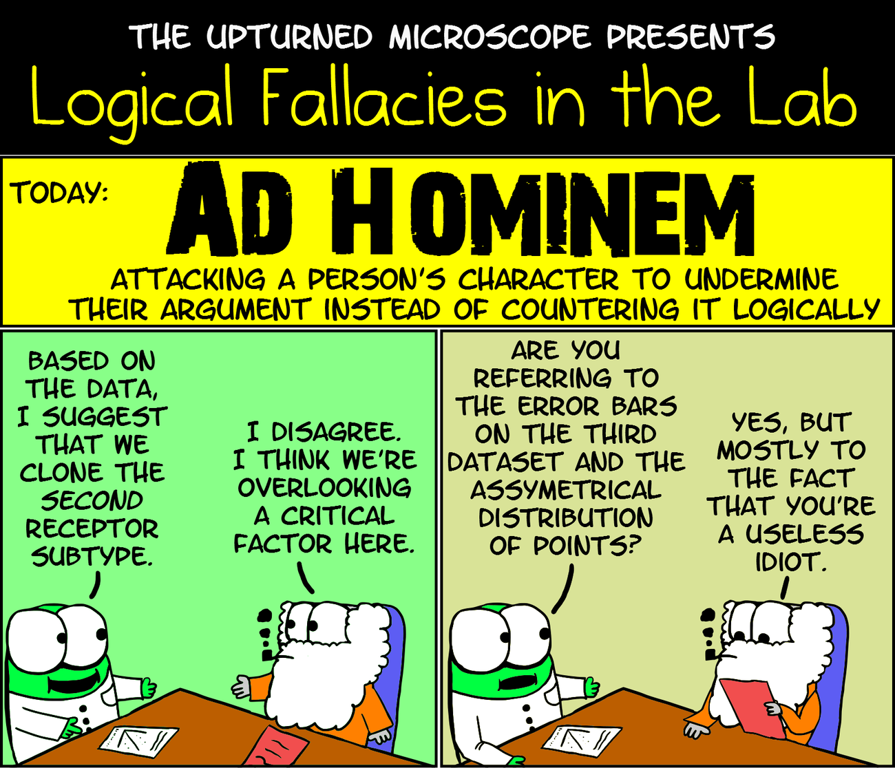 Programming Rants: Logical Fallacies in The Lab