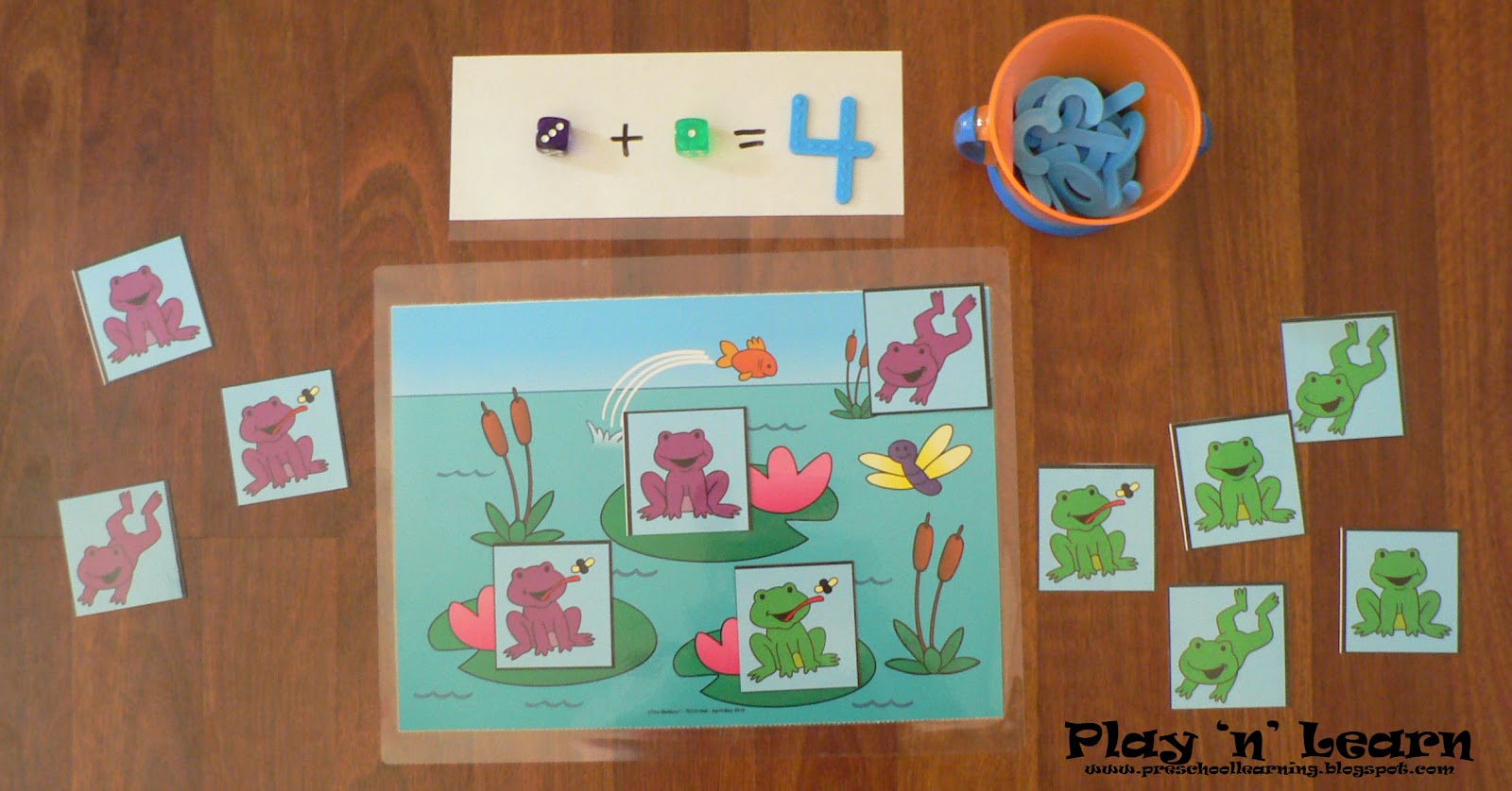 Play 'n' Learn: Froggy, froggy, green and brown...