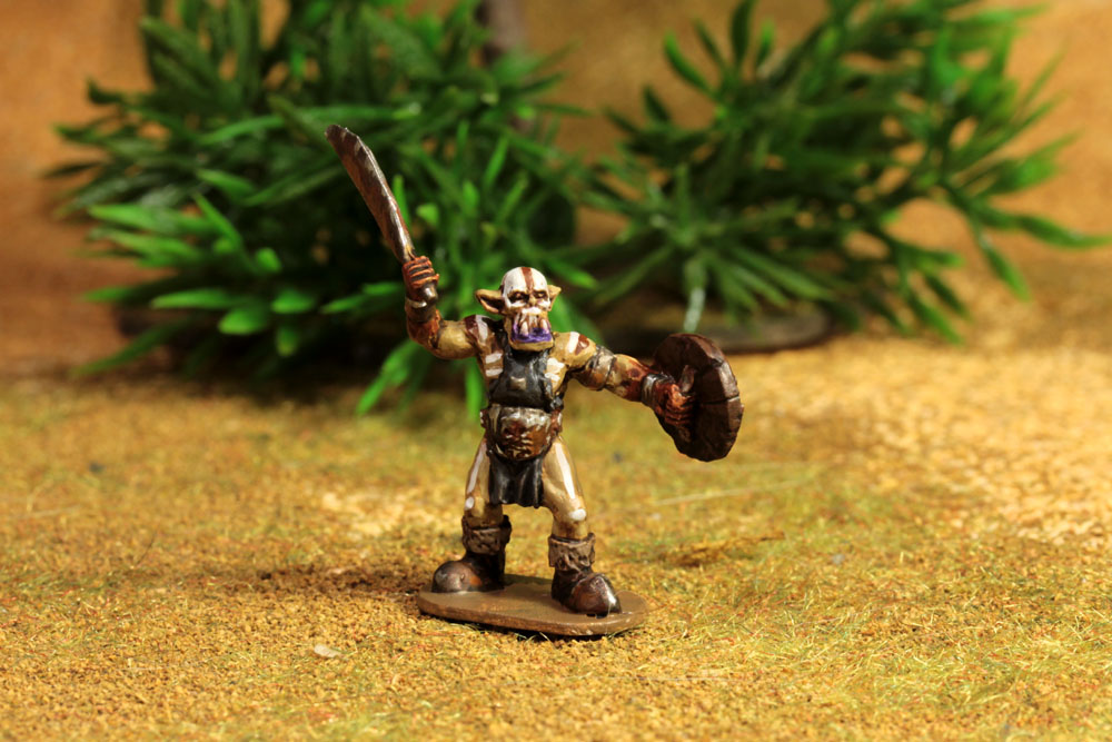 Philotep's 1/72 Minis Kingdom: Wild Orc - test shot