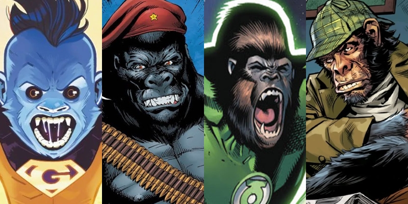 Universo Animangá: Os macacos mais poderosos da DC Comics