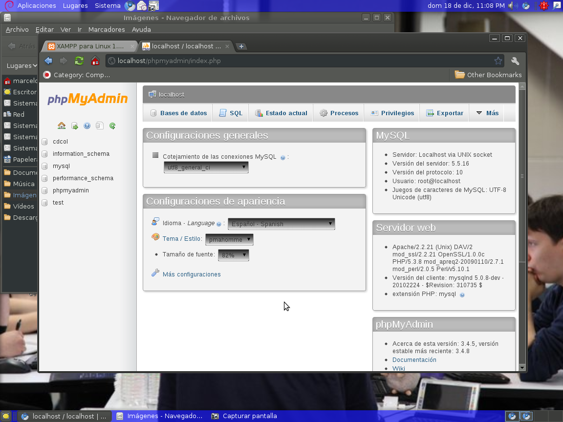 Computación Para Todos Xampp En Linux Aprende A Instalar Php Y Mysql