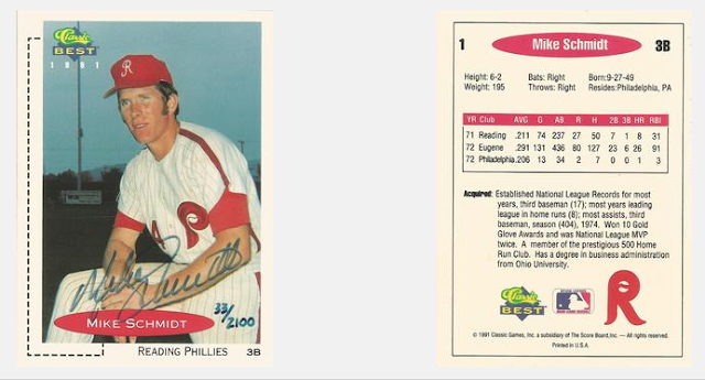 Baseball Card Breakdown: Schmidt Happens Twice