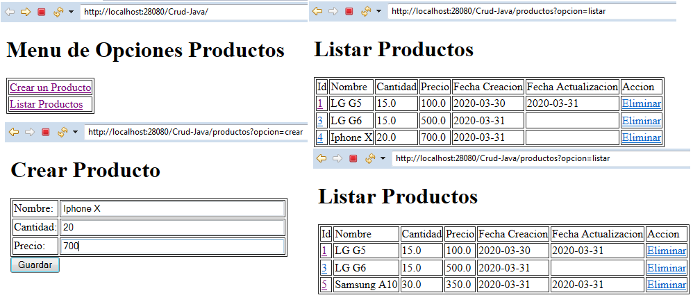 Josel Toro Crear Un Crud Java Web En Eclipse Usando Servlets Y Jsps Convertir Un Dynamic Web