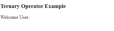 Adi Dotnet: Ternary Operator Example in react js
