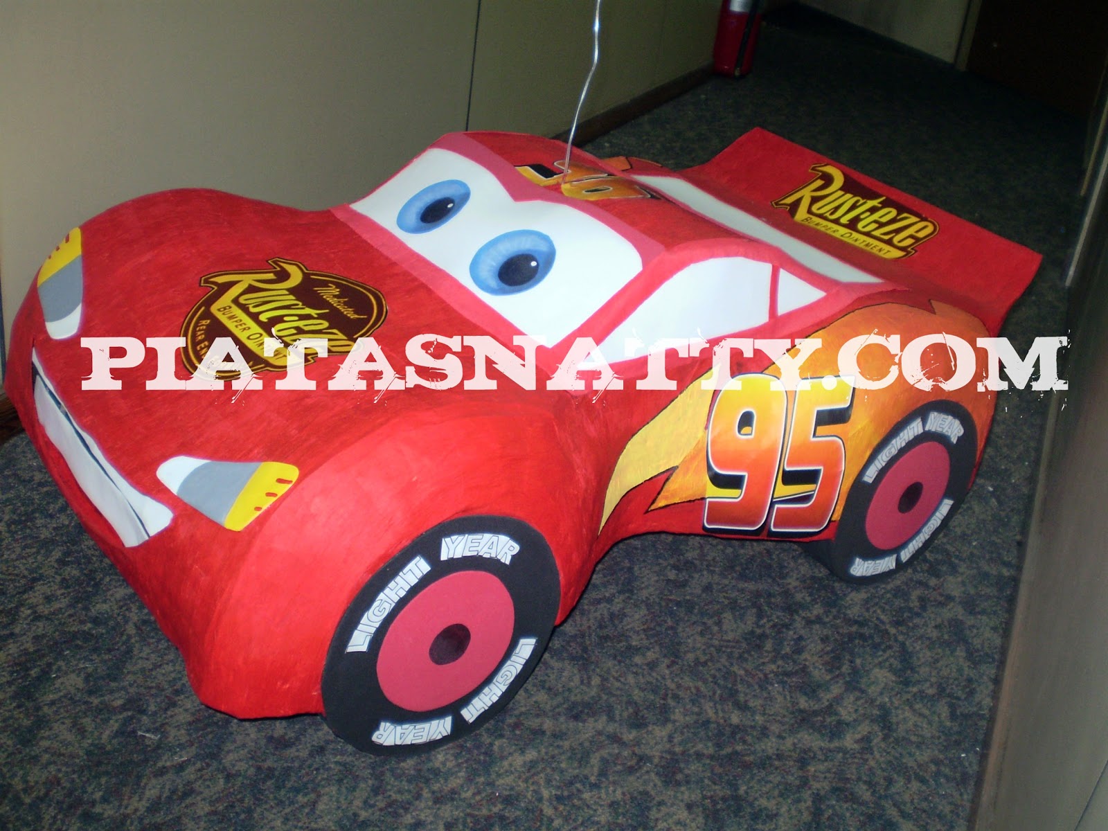 Pinata De Rayo Mcqueen - www.inf-inet.com