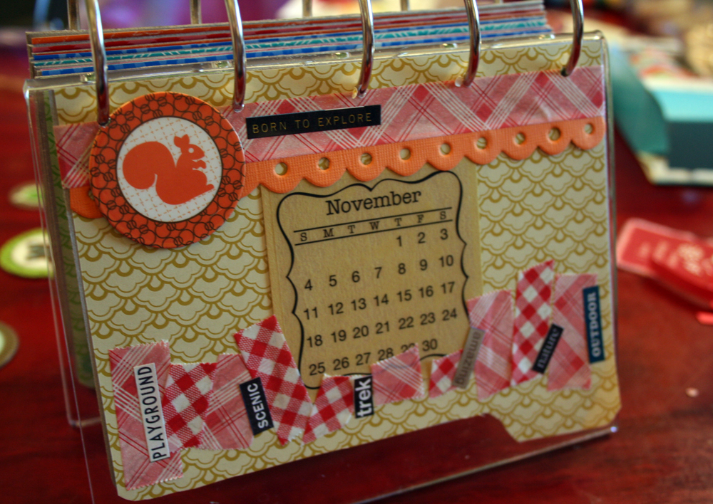 The Experimental Crafter: Handmade Calendar