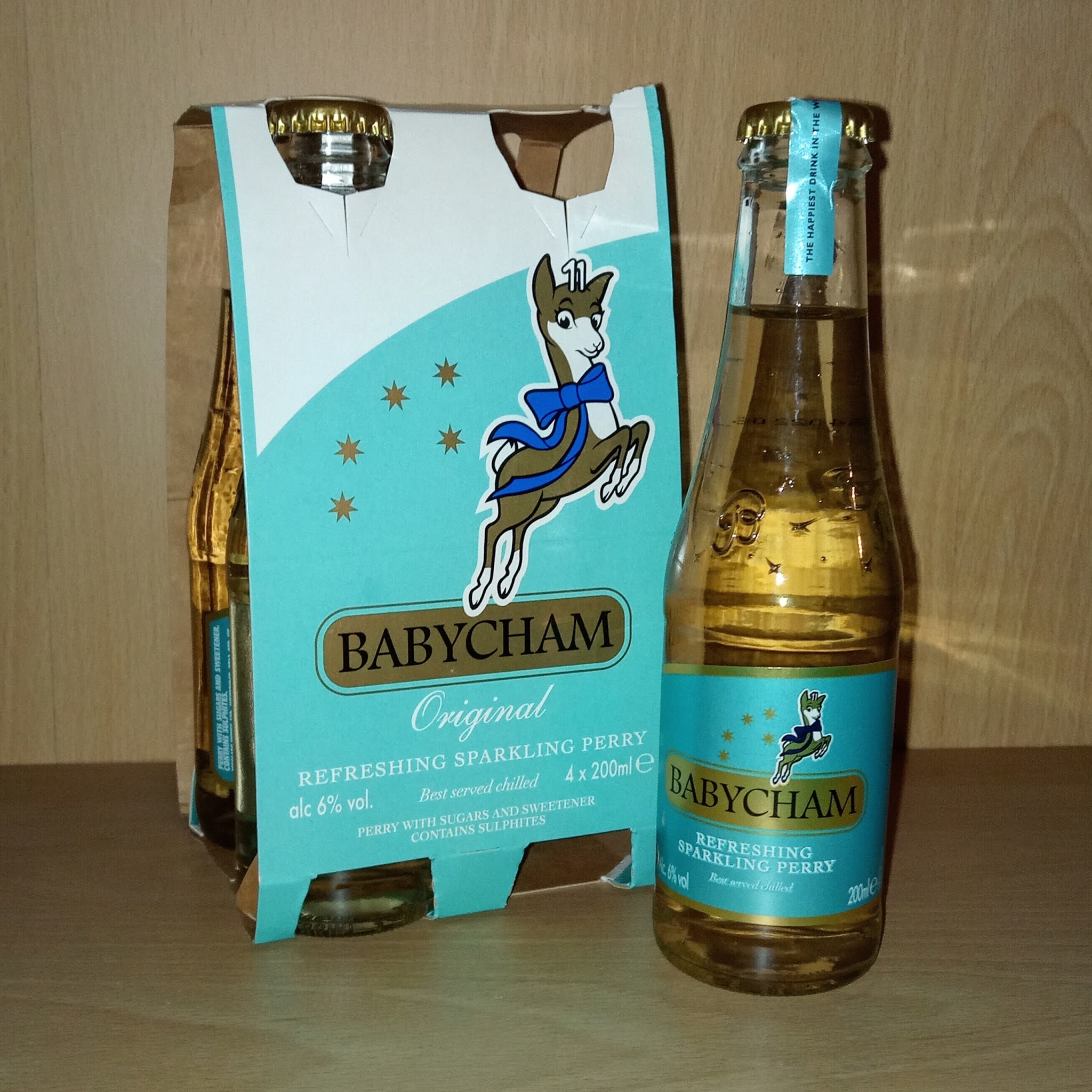 Supersupergirl's Food Reviews: Baby Cham - Sparkling Perry