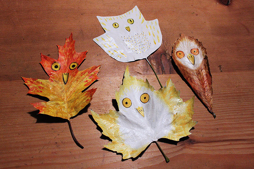 My Owl Barn: Autumn Leaves