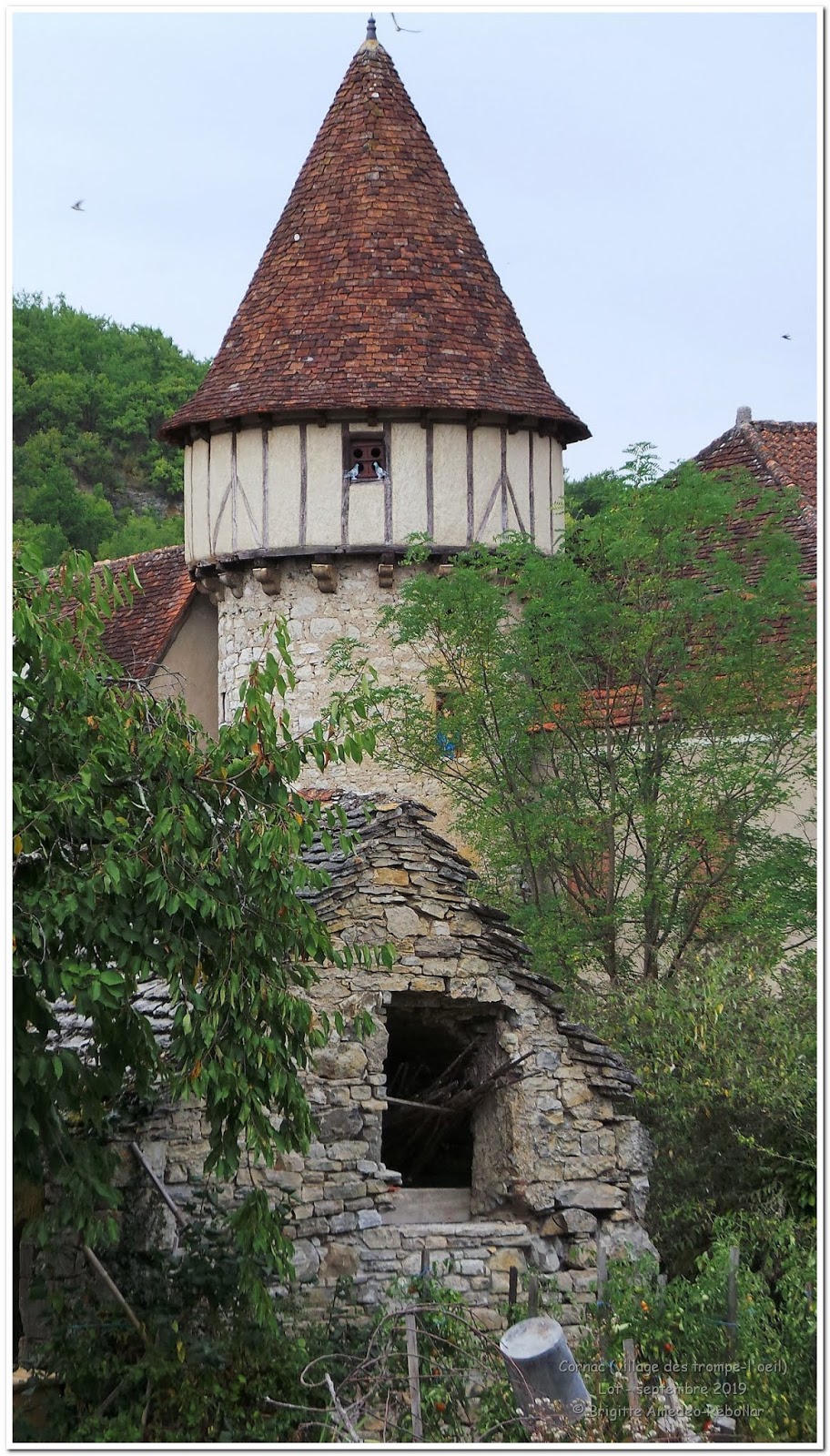 De Moi à Vous: Vacances dans le Lot : Cornac, village des trompe-l'oeil