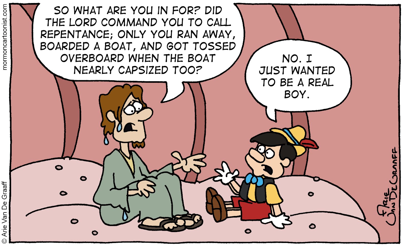 Ward Cartoonist: Of Prophets and Puppets