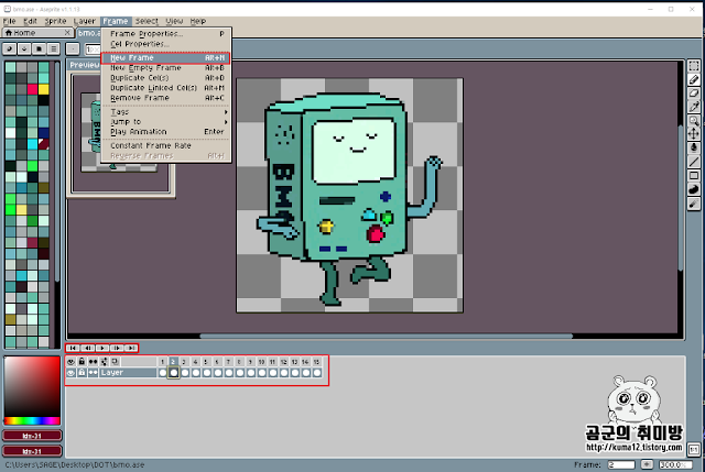 adventure time bimo pixel art - Kuma Life