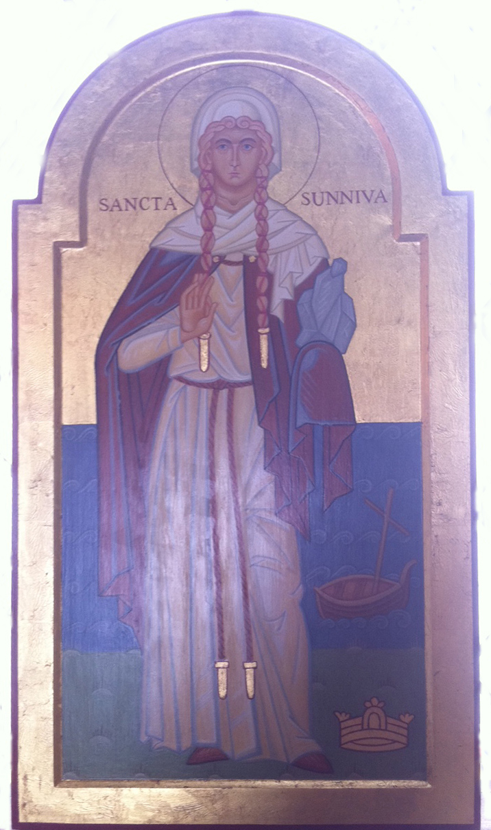 Monastisk: Nytt ikon av Hl.Sunniva