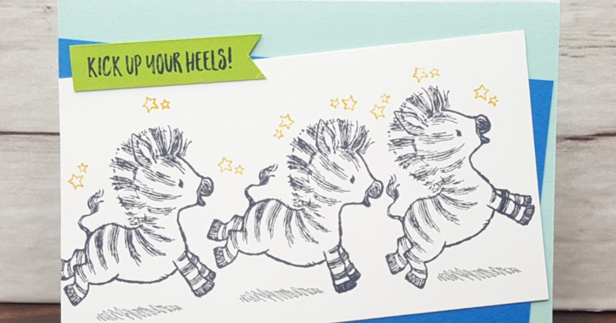The Stampin' Chic: Case-It Wednesday Zany Zebras