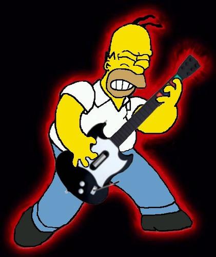 Rock N' Route: THE SIMPSONS ROCK´N ROUTE-METAL