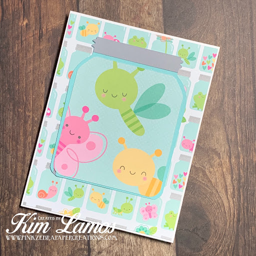 Pink Zebra Paper Creations: Hello Bug Double Easel Card