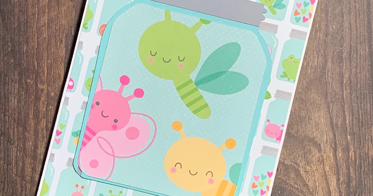 Pink Zebra Paper Creations: Hello Bug Double Easel Card