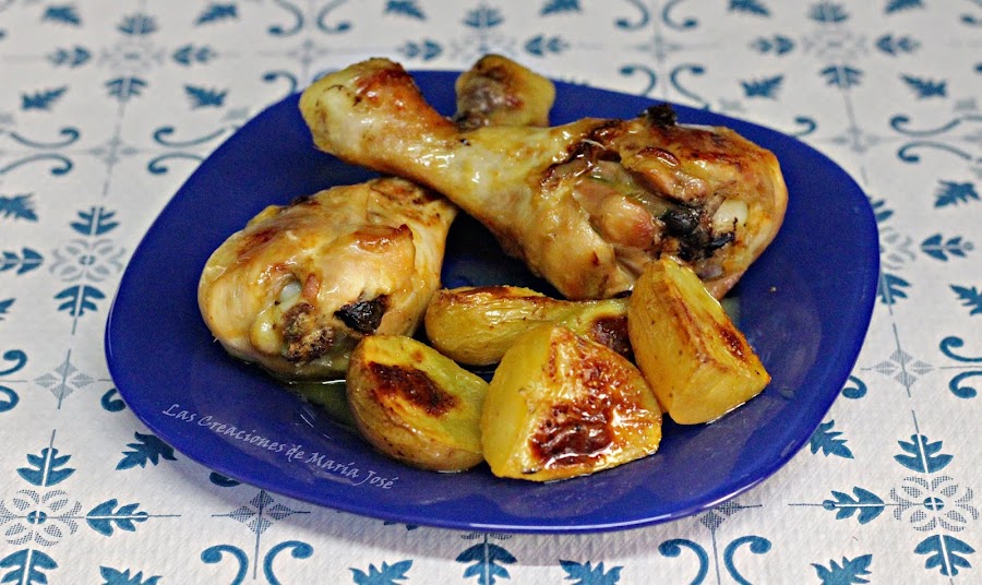 Muslos de pollo a la naranja | Cocina