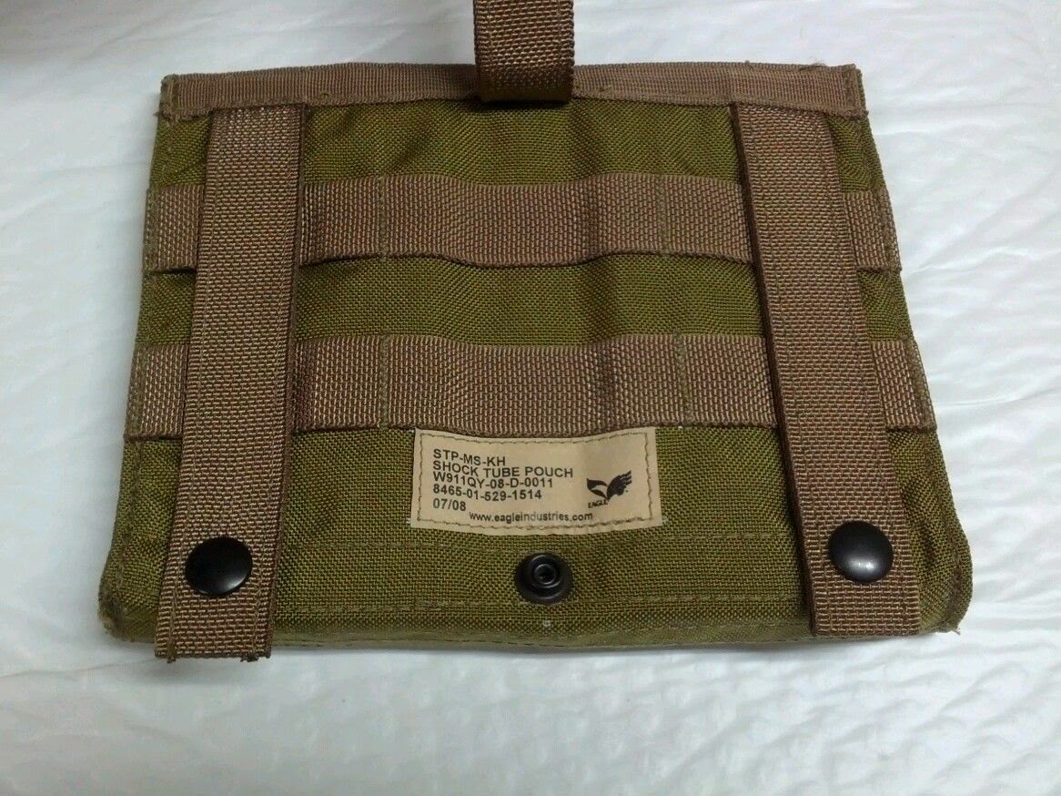 Webbingbabel: Eagle Industries Shock Tube Pouch Khaki