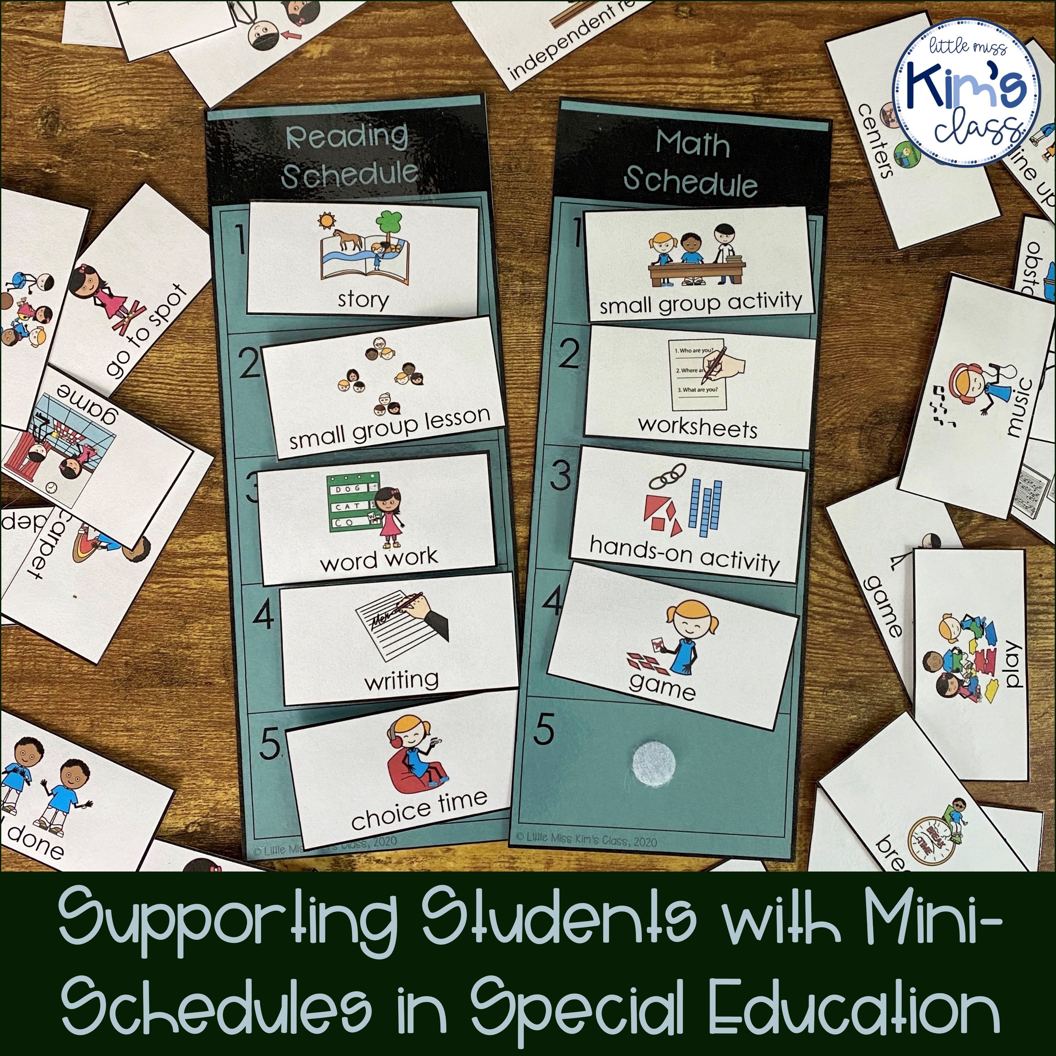 Little Miss Kim's Class: Supporting Students with Mini-Schedules in ...