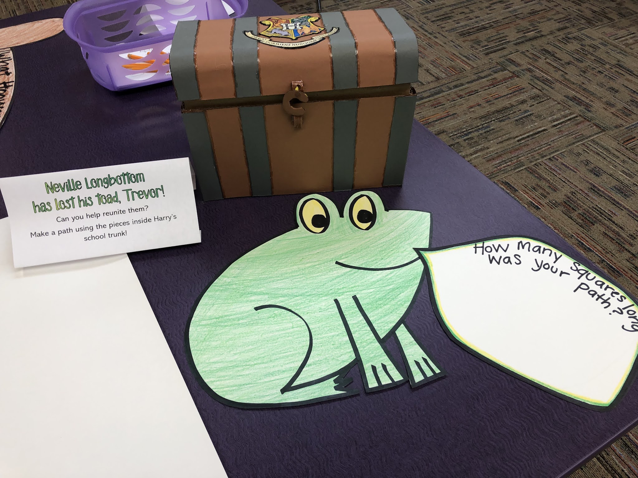 Harry Potter Activity Table - The Learning Curve