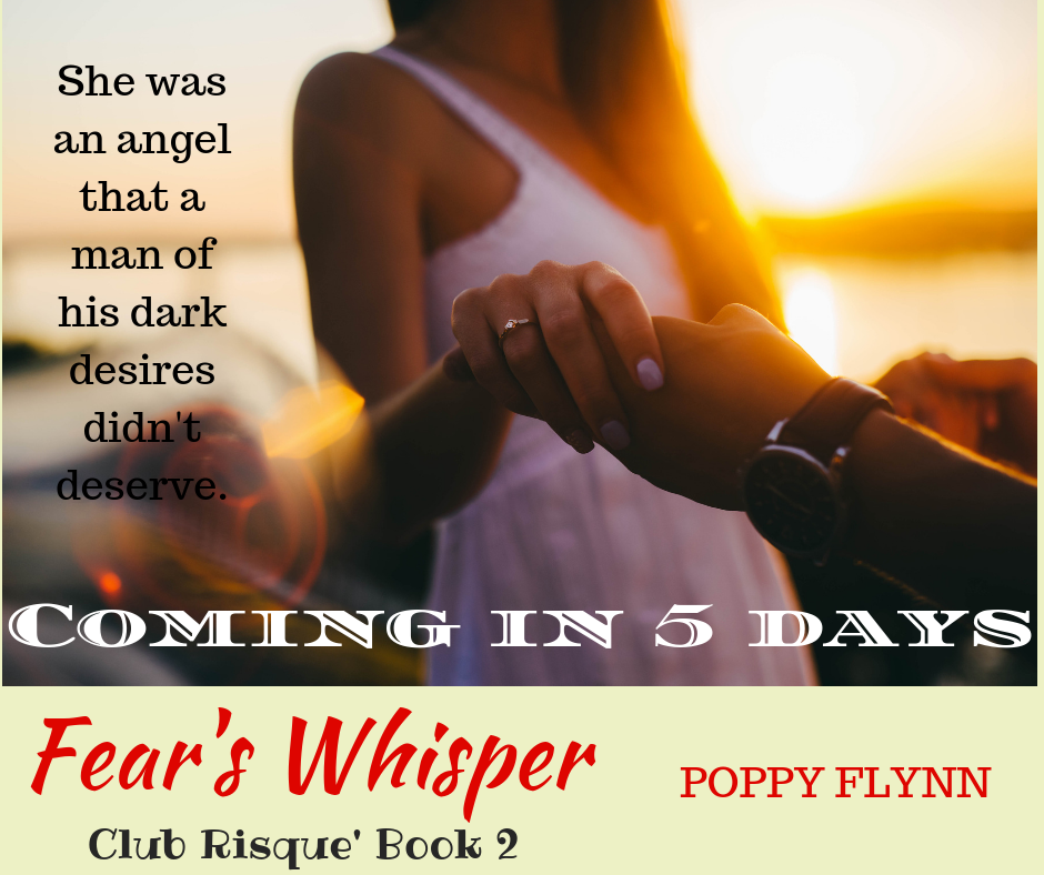 Poppy Flynn Saucy Author: My new release: Fear's Whisper