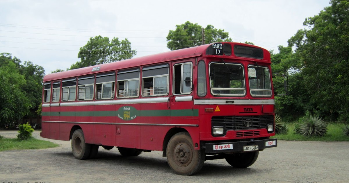 SLTB buses - ශ්‍රී ලංගම බස්: Antony bodied TATA LP 1510/52 bus from ...
