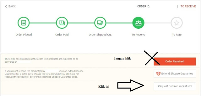 Allah with me.: Cara-cara request refund di Shopee