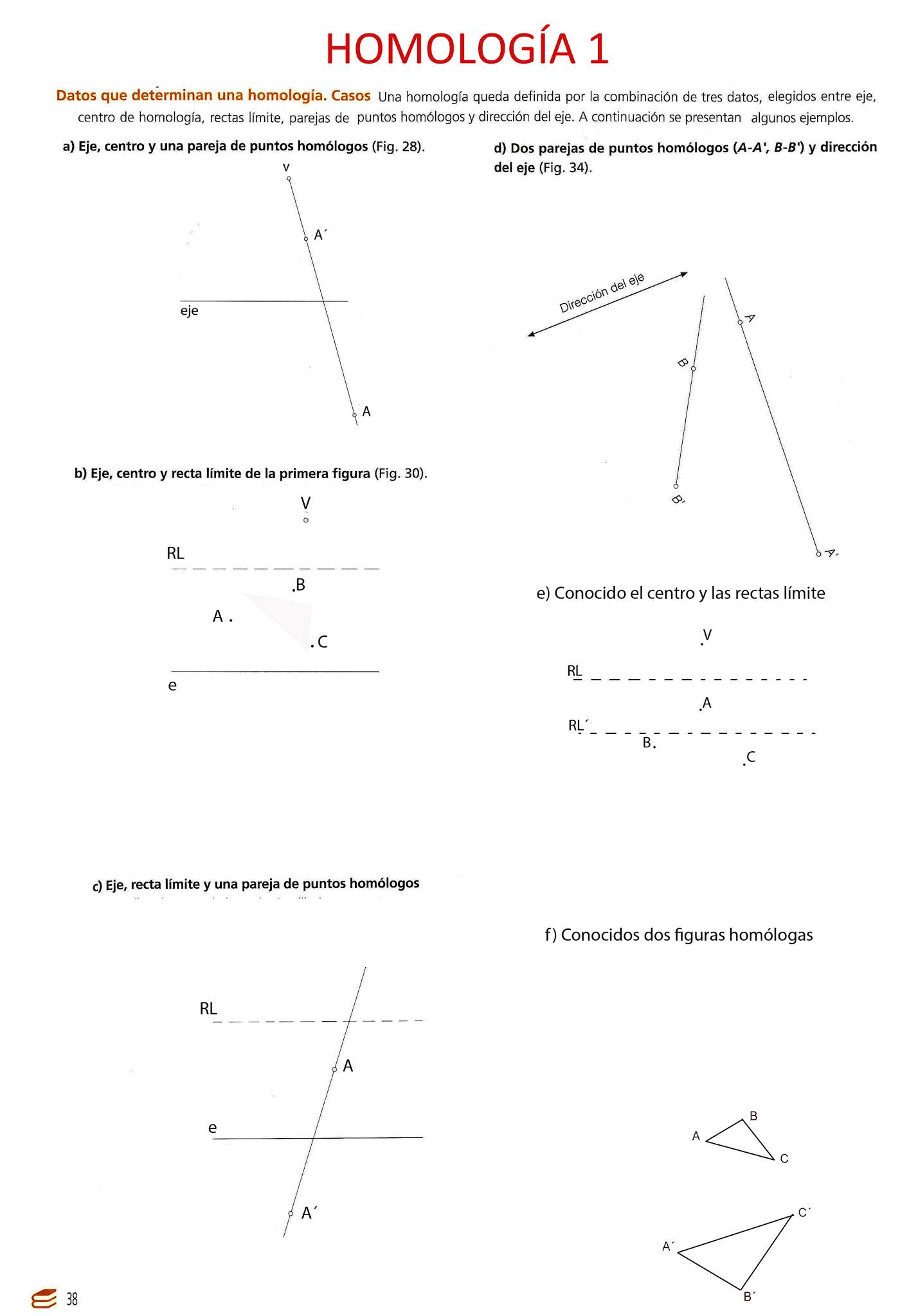 HOMOLOGÍA. EJERCICIOS. 1-14