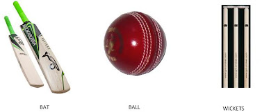 Sports Finland: Cricket : Basic Playing and Protective Gears