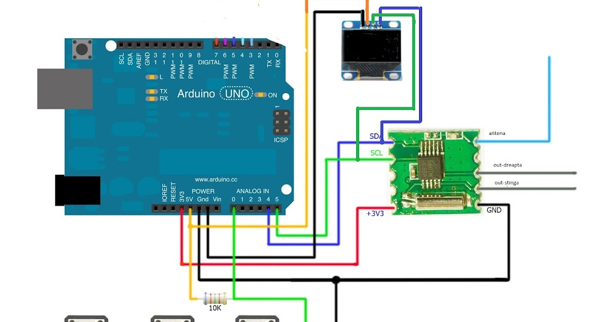 Vlad Gheorghe: Radio cu RDA5807 pe OLED I2C