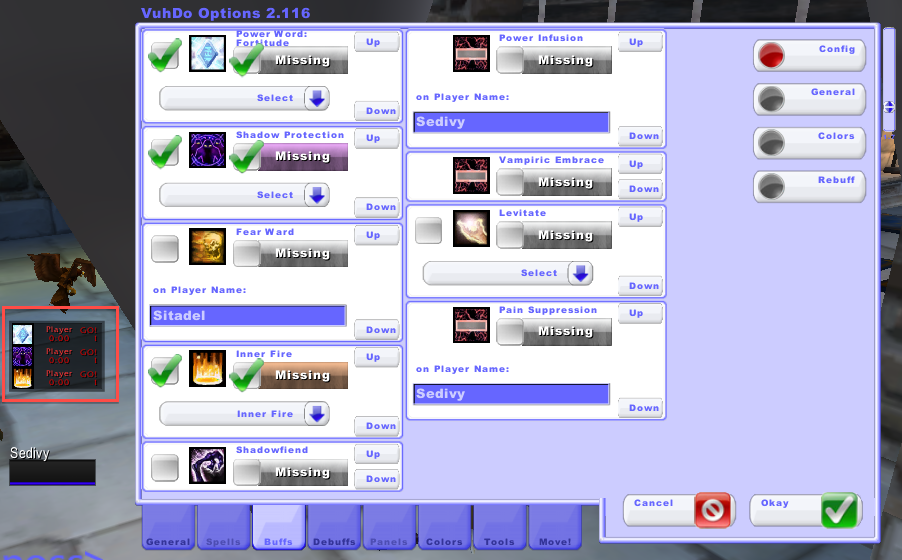 Vuhdo Guide: Vuhdo Setup Walkthrough