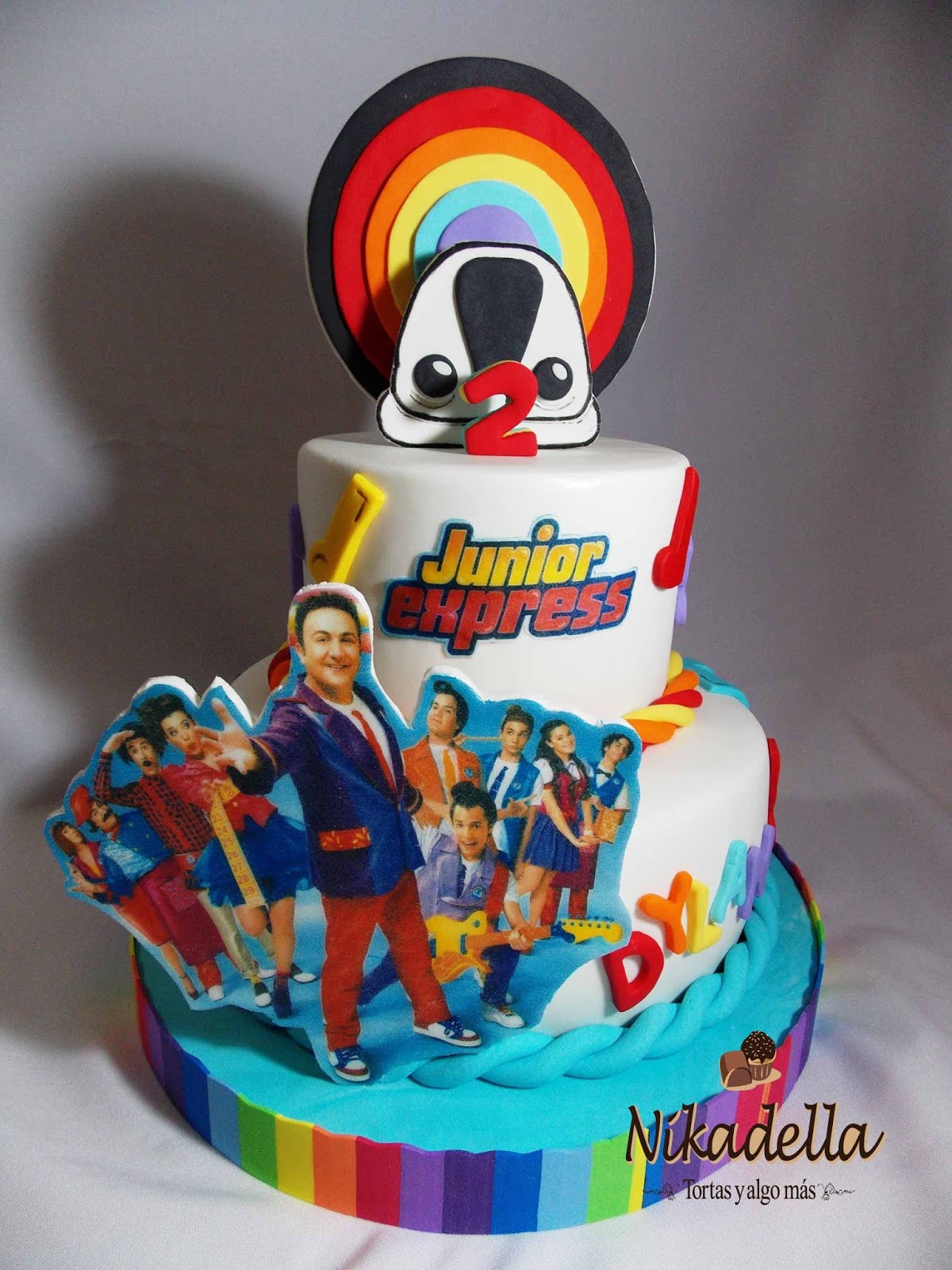 Nikadella: Torta Junior Express Dylan 2 años
