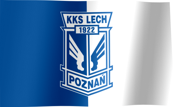 Lech Poznań Fan Flag (GIF) - All Waving Flags