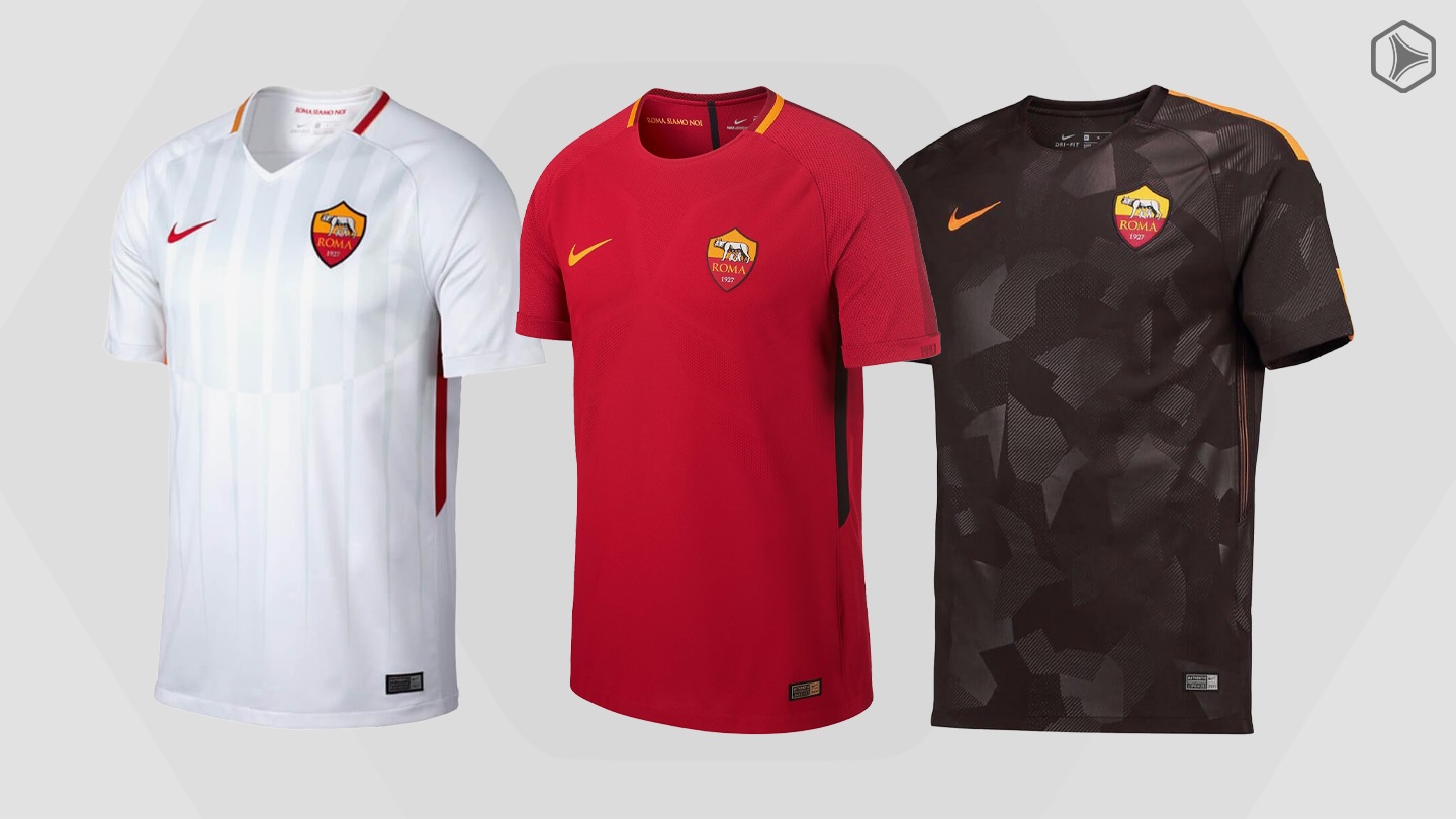 Full Nike AS Roma Kit History - End After 7 Seasons & 22 Kits - Footy ...
