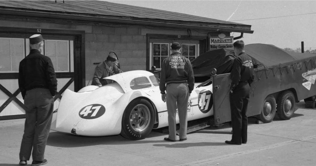Just A Car Guy: Marshall Teague's Sumar streamliner