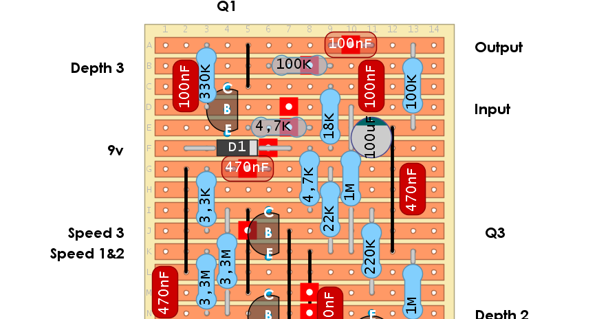 Dirtbox Layouts: Colorsound Tremolo V2
