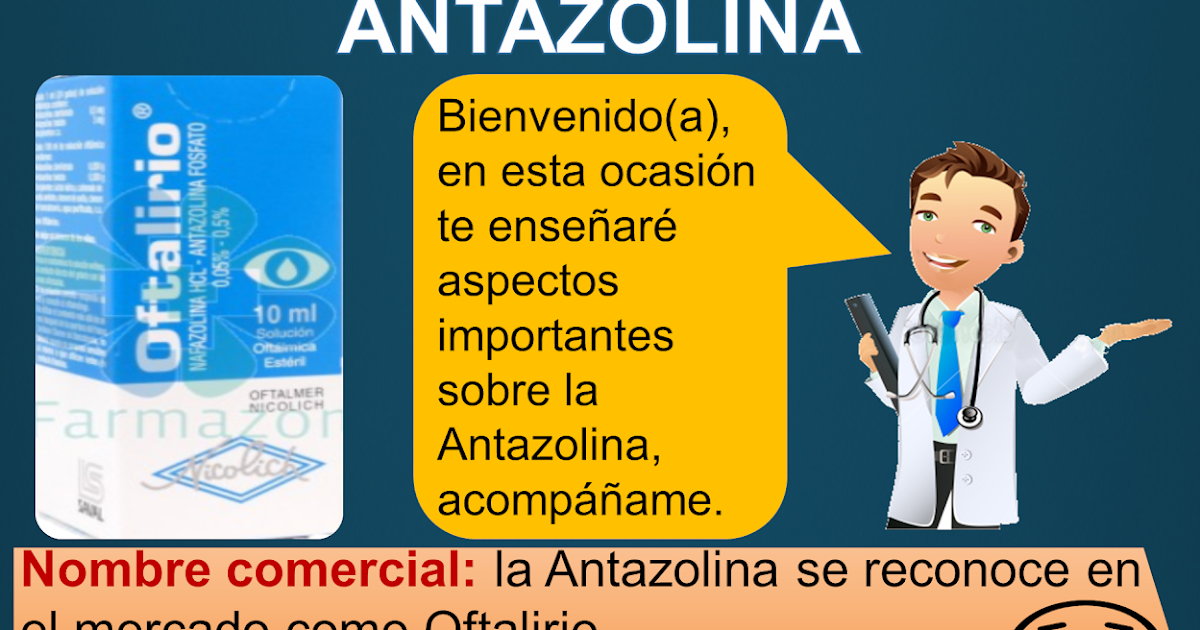EPI Moléculas : Infografía Antazolina
