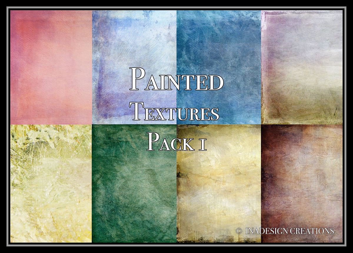 Inadesign Creations: Painted Textures