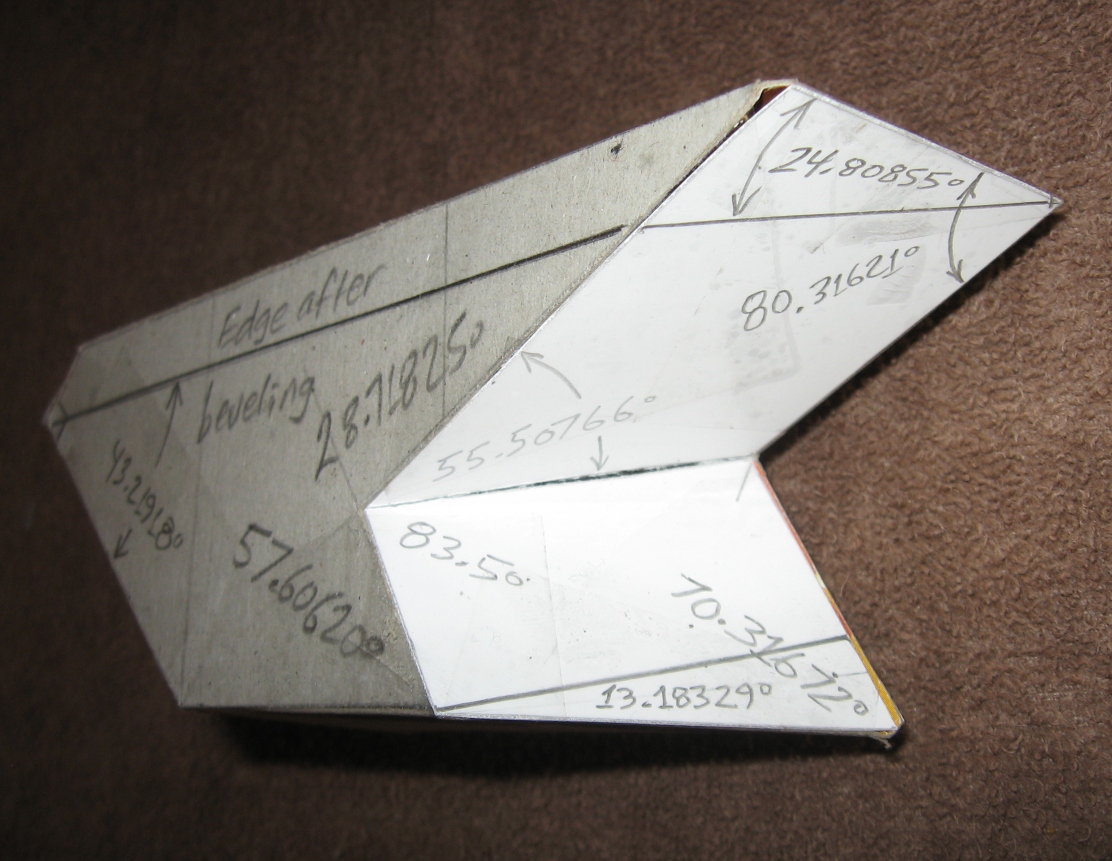 Roof Framing Geometry: Rotated Rafters intersecting Rotated Hip Rafters