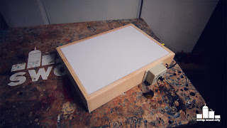 scrap wood city: Making an LED tracing light box for creating ...