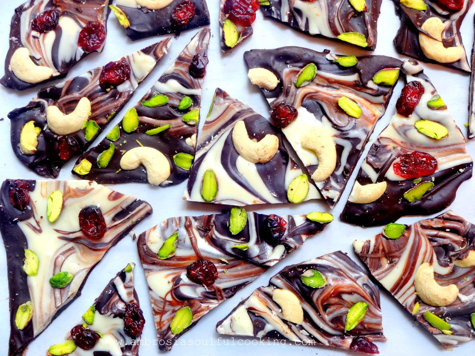 Marble Chocolate Bark | Ambrosia