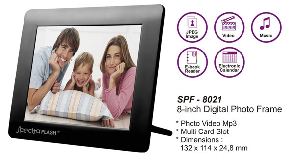 Supplier Digital Photo Frame Spectra Flash | FOG Communication Corps.