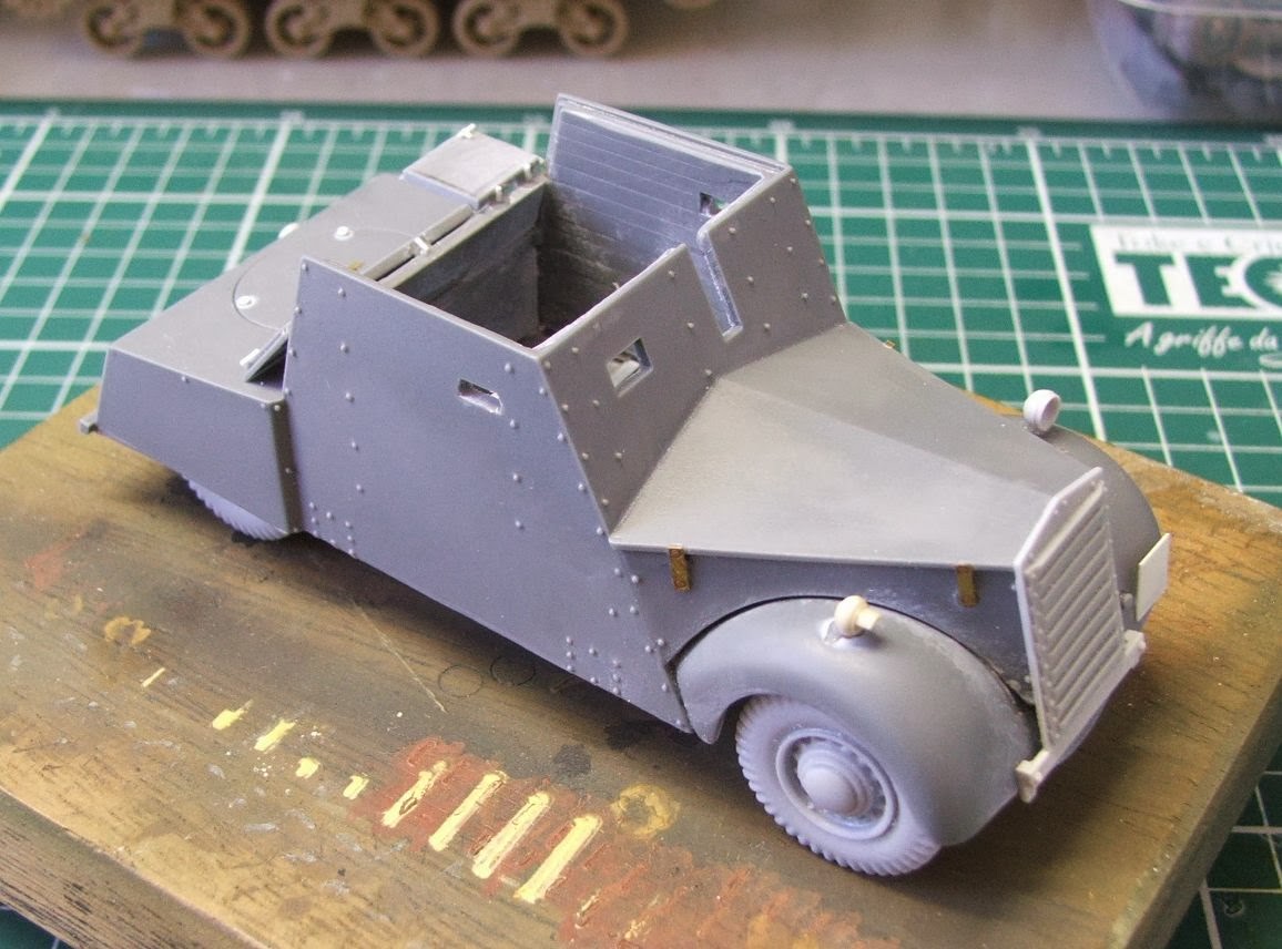 Panzerserra Bunker- Military Scale Models in 1/35 scale: Beaverette Mk ...