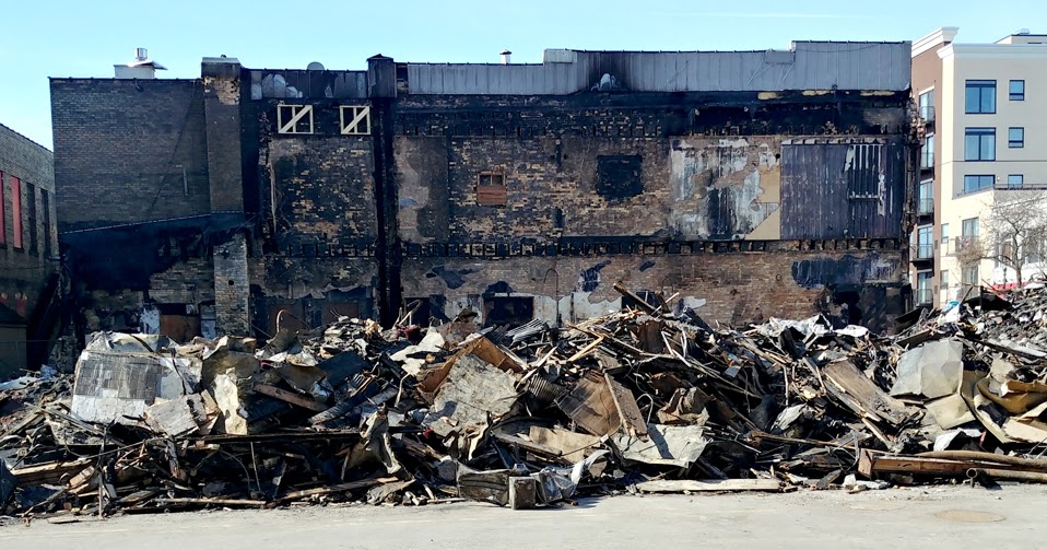 The Press Bar Fire - St. Cloud, MN