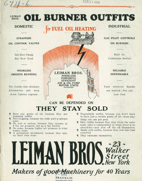 Leiman Bros.: Leiman Bros. - Publications & Trade Catalogs