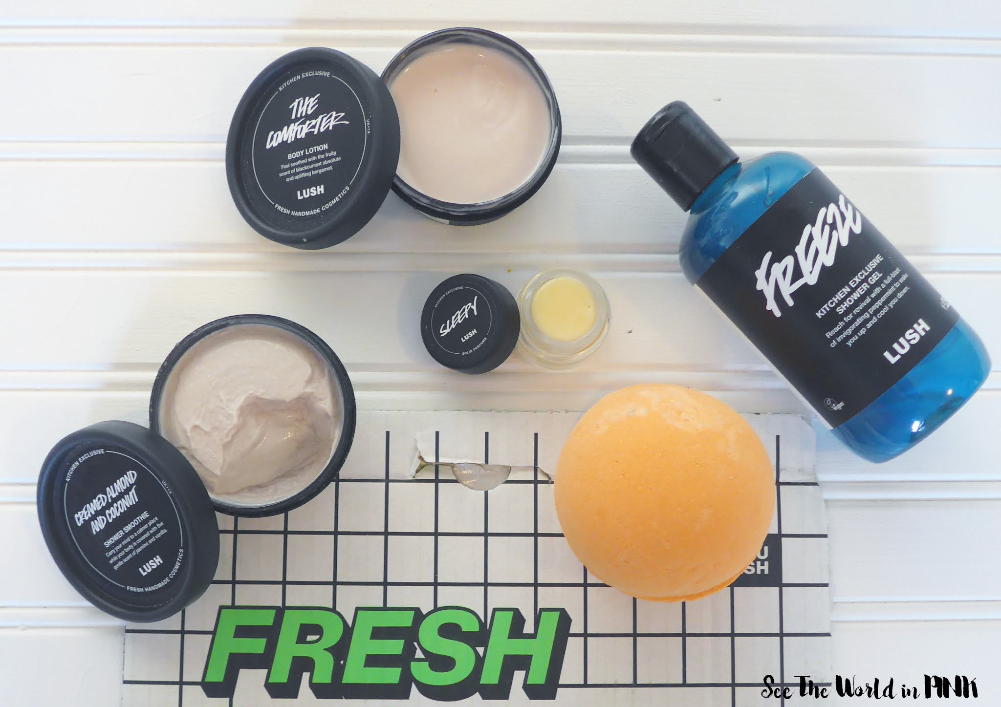 July/August 2020 - Lush Kitchen Subscription Box | See the World in PINK