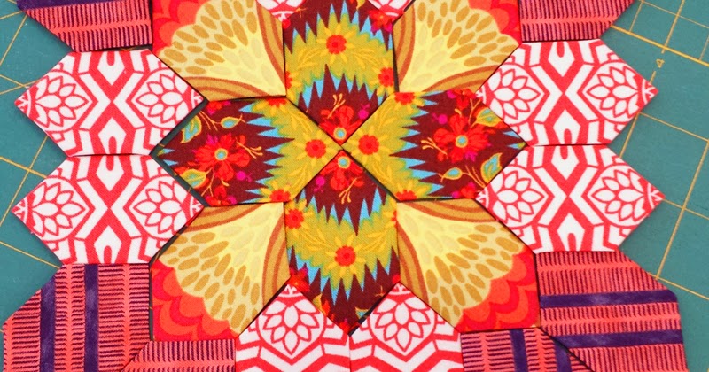 Quilternity's Place: Lucy Boston blocks 1 - 4