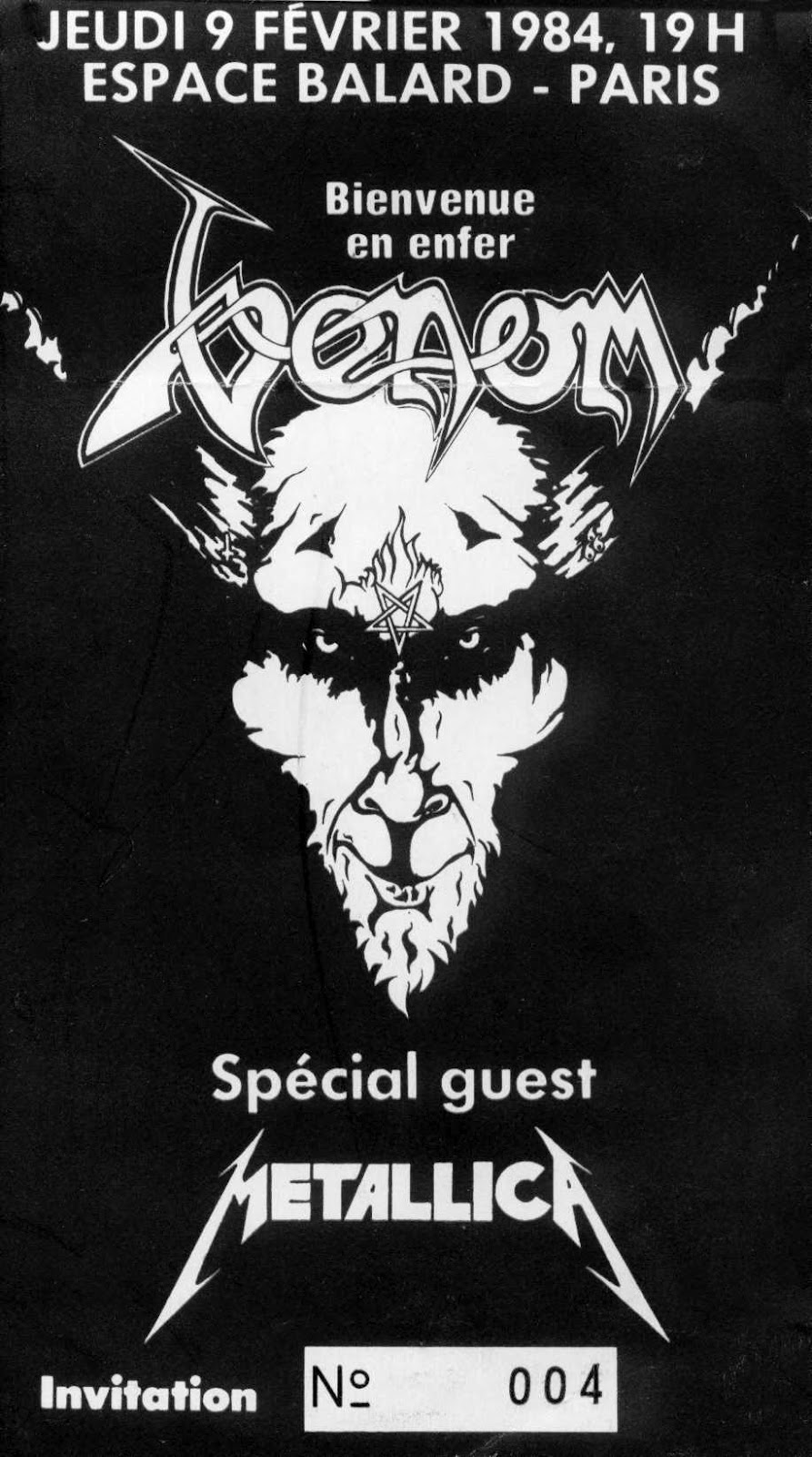 ANCIENS BILLETS DE CONCERTS ~~~~~ OLD CONCERT TICKETS ~~~~~ BACK TO THE ...