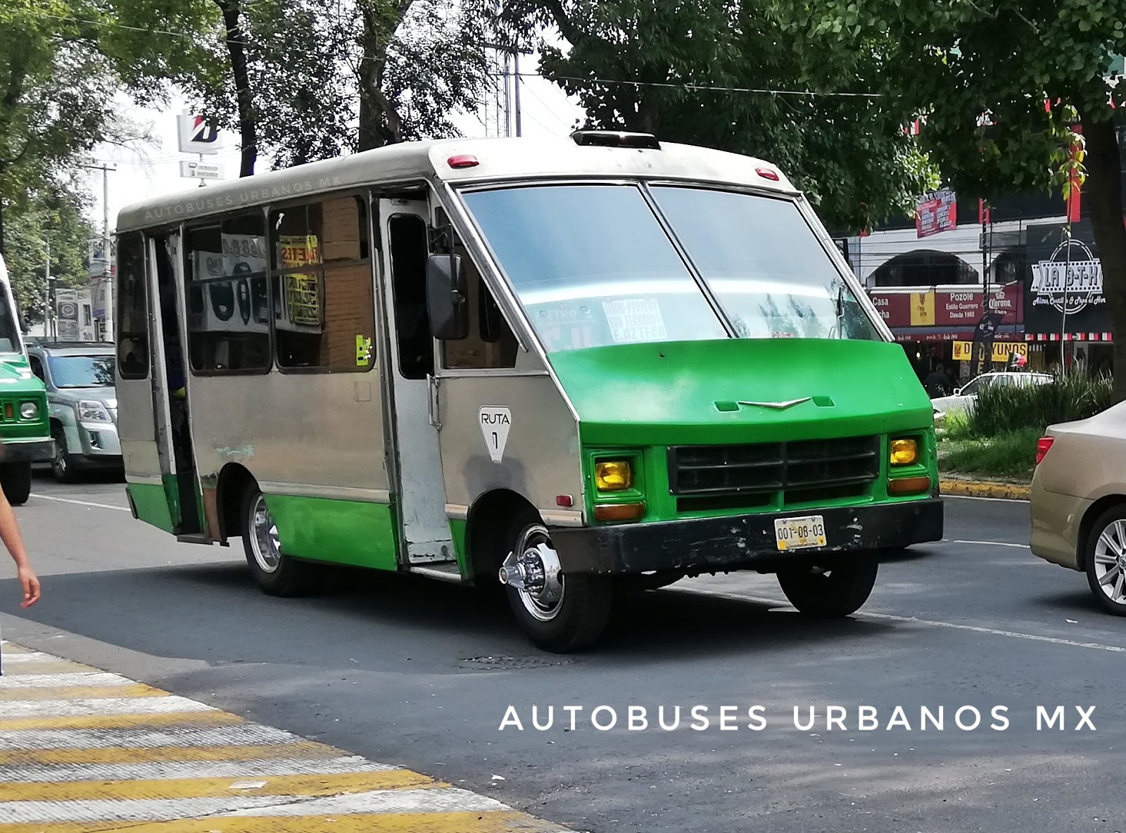 Transporte público, autobuses y microbuses CDMX.: Microbús Chevrolet ...